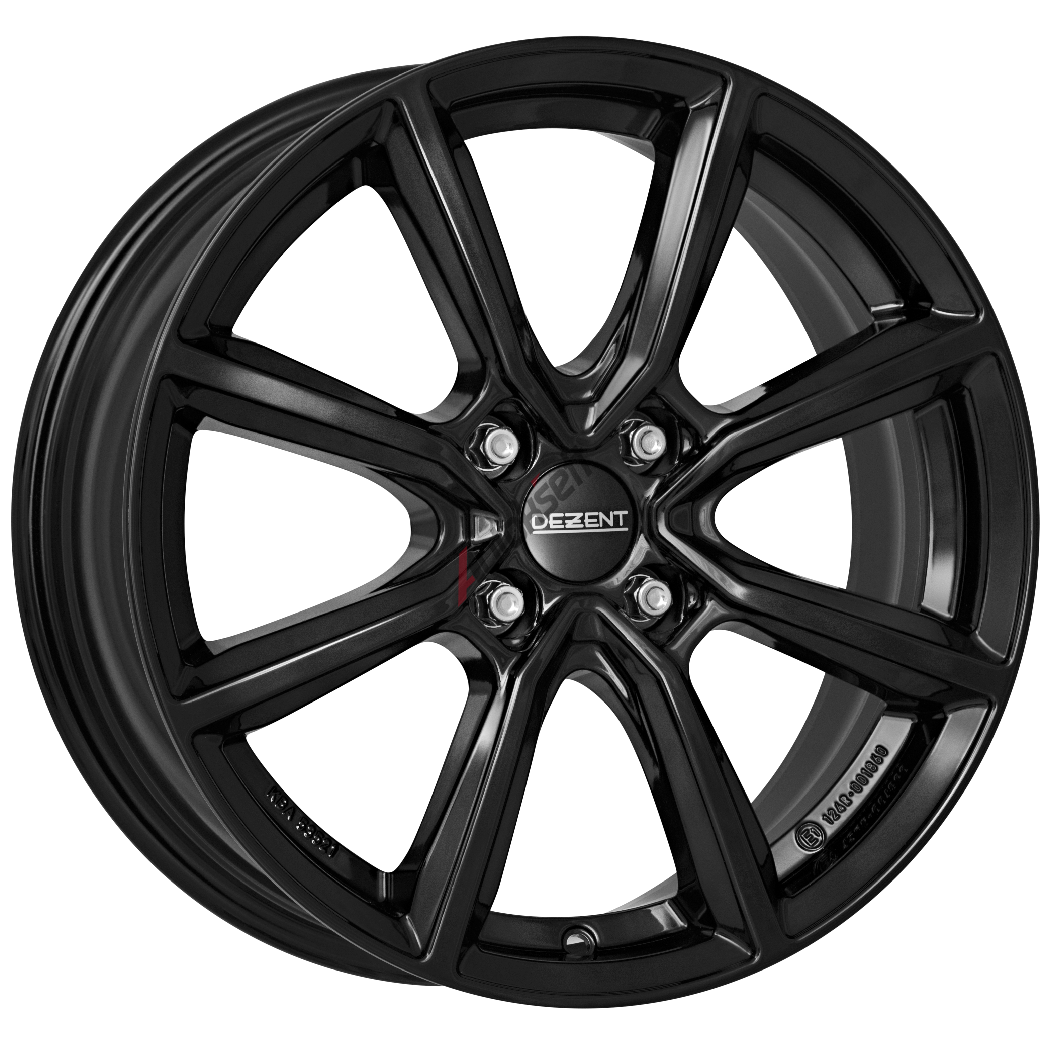 DEZENT TN black 7x17 (4x108 ET38) | Autokšeft