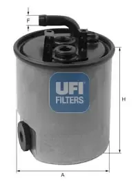 UFI Palivový filtr, UFI 24.005.00 | Autokšeft