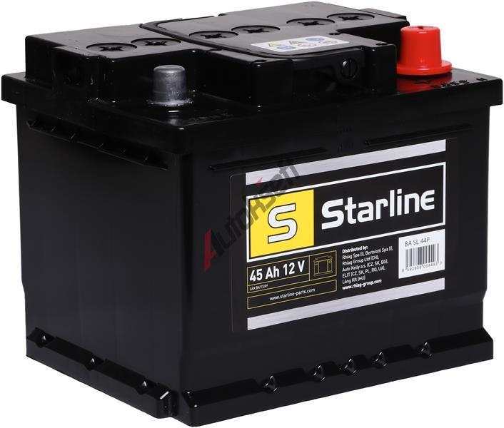 Startovací baterie Starline 45Ah P, s.p. 400A, 12V, 210x175x190, BA SL ...