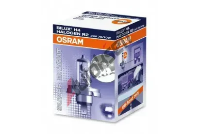 Žárovka dálkového světlometu OSRAM Žárovka R2 (Bilux) 24V 75/70W P45t ...