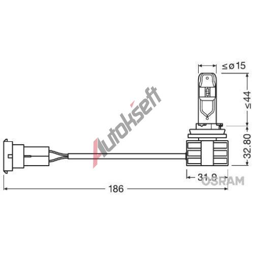 OSRAM Žárovka dálkového světlometu LEDriving® HL, OS 67211CW | Autokšeft