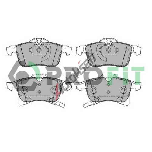 PROFIT Sada brzdových destiček, PFT 5000-1640 | Autokšeft