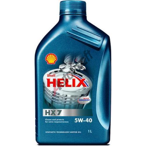 Motorový olej SHELL Helix HX7 5W-40 1 l, SH HP540-1 | Autokšeft